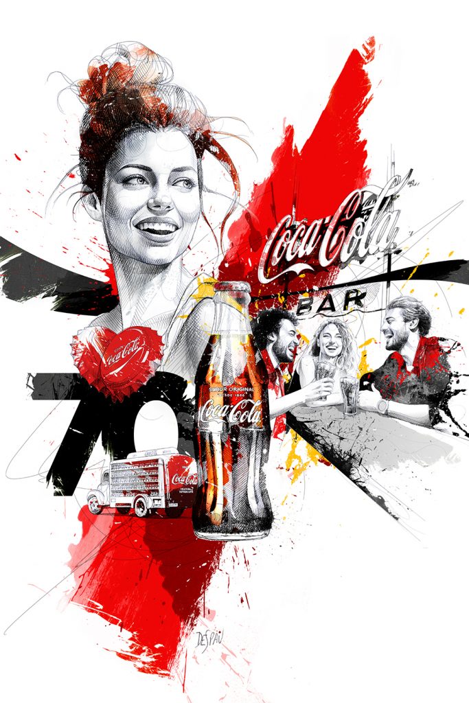 COCA-COLA 70º – David Despau